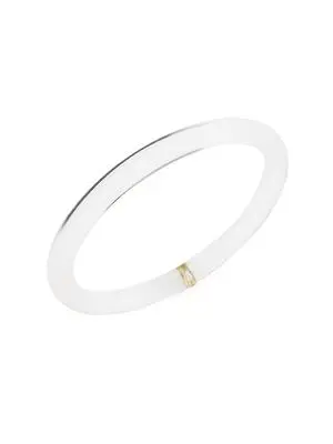 Gas Bijoux Gas Bijoux Caftan Acetate Bangle Bracelet - Clear