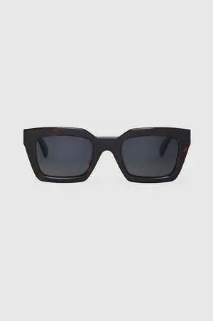 ANINE BING Indio Sunglasses Dark Tortoise