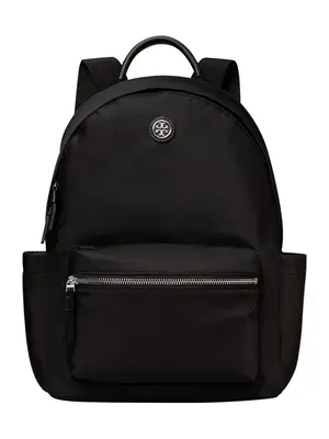 Tory Burch Nylon Zip Backpack