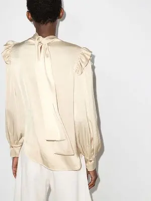 See By Chloé Rear Pussy-bow Fastening Blouse