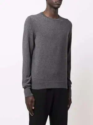 DRUMOHR Fine Knit Cashmere Jumper - Grey