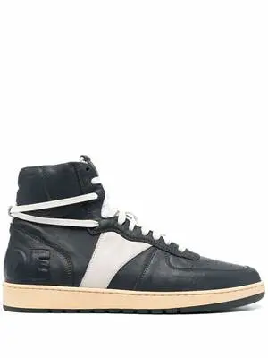 Rhude Bball High-top Sneakers - Green