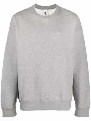 Nike Nrg Solo Swoosh Sweatshirt - Grey