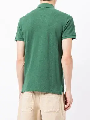 Polo Ralph Lauren Embroidered-motif Polo Shirt - Green