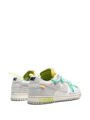 Nike X Off White Dunk Low Lot 14 Sneakers - White