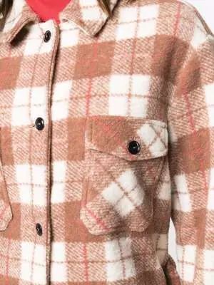 Woolrich Gentry Check-print Overshirt - Brown