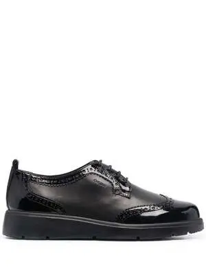 Geox Round Toe Oxfords