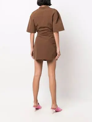 Jacquemus Arles Cut-out Mini Dress