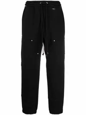 032C Straight-leg Organic Cotton Track Pants