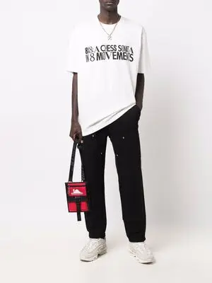 032C Straight-leg Organic Cotton Track Pants