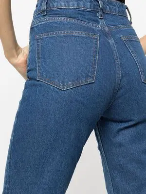 REFORMATION Cynthia High-rise Straight Jeans