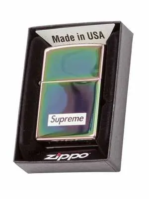 Supreme X Zippo Iridescent Lighter