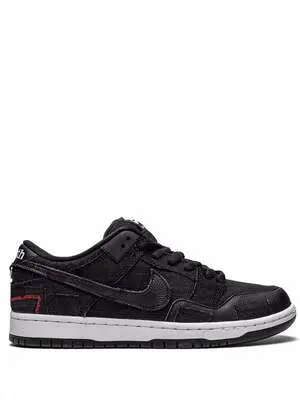 Nike Sb Dunk Low Wasted Youth Sneakers - Black