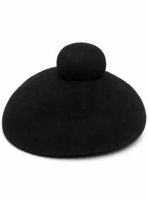 Henrik Vibskov Macaron Felted Beret - Black