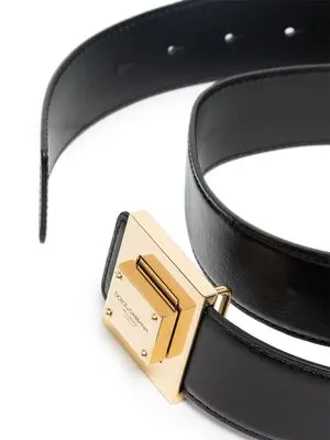 Dolce & Gabbana Square Buckle Belt