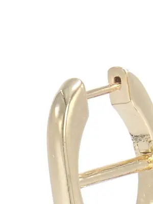CAPSULE ELEVEN Chain Hoop Earrings - Gold