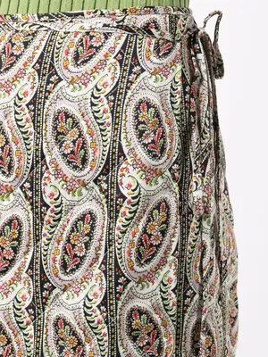 ByTiMo Paisley-print Short Skirt