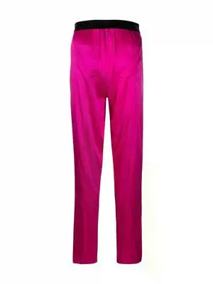 TOM FORD Logo-waist Slip-on Trousers - Pink