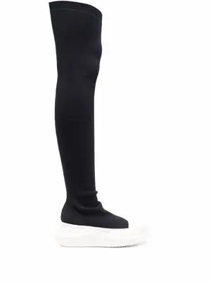 Rick Owens Thigh-high Sock Boots