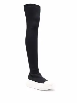 Rick Owens Thigh-high Sock Boots