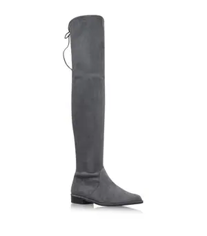 STUART WEITZMAN Suede Thigh High Boots