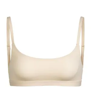 SKIMS Fits Everybody Scoop-neck Bralette - Nude