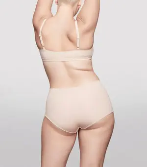 SKIMS Fits Everybody Scoop-neck Bralette - Nude