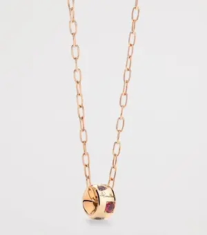 Pomellato Iconica Pendant Necklace - Rose Gold