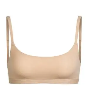 SKIMS Fits Everybody Scoop-neck Bralette - Nude