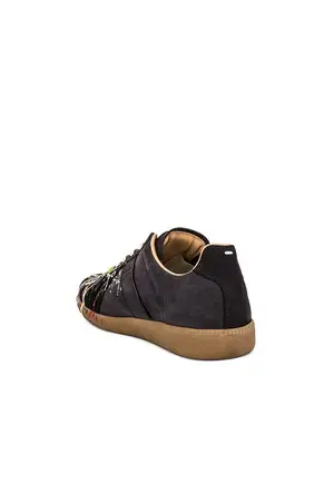MAISON MARGIELA Replica Sneakers - Black & Paint