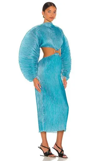 Cult Gaia Akilah Dress In Teal