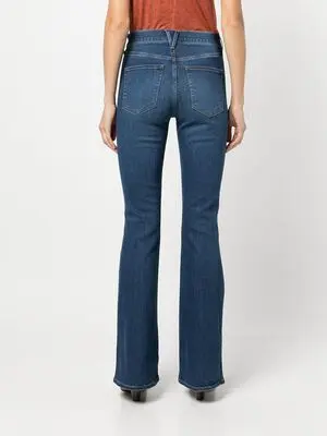 Veronica Beard Beverly High-rise Flared Jeans
