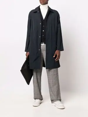 DELL'OGLIO Merino Wool Vest - Blue