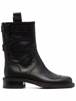 BUTTERO® Elba Leather Mid-calf Boots