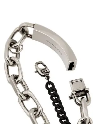 Alexander McQueen Graffiti Chain Bracelet