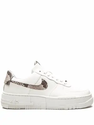 Nike Air Force 1 Pixel Snakeskin Sneakers