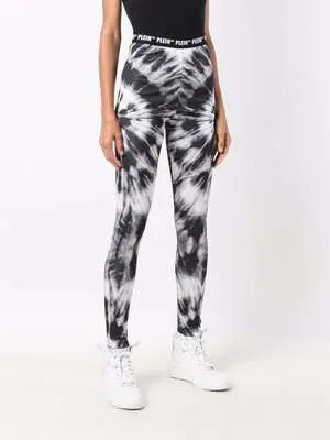 Philipp Plein Tie-dye Print Leggings