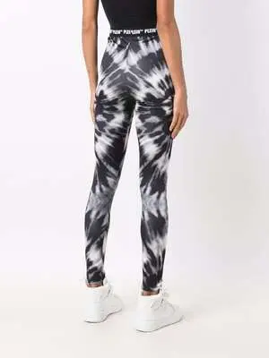 Philipp Plein Tie-dye Print Leggings