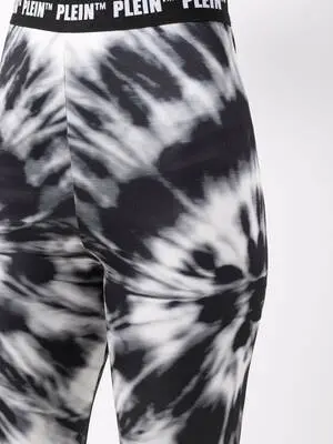 Philipp Plein Tie-dye Print Leggings