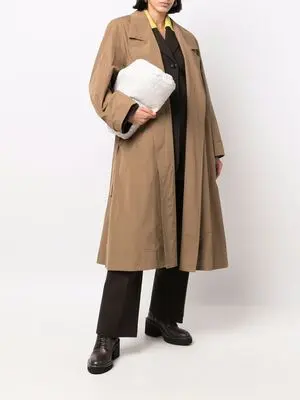 LOW CLASSIC Belted Single-breasted Coat