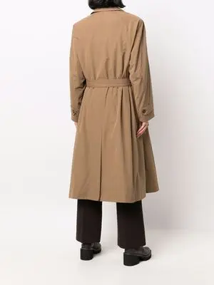 LOW CLASSIC Belted Single-breasted Coat