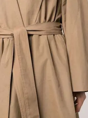 LOW CLASSIC Belted Single-breasted Coat