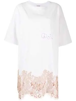 COOL T.M Lace-trimmed T-shirt