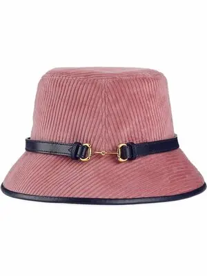 Gucci Horsebit-detail Wide-brim Hat