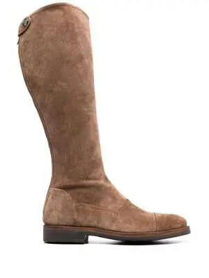 ALBERTO FASCIANI Zipped Knee-length Boots