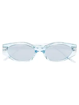 GENTLE MONSTER Ghost Oval-frame Sunglasses