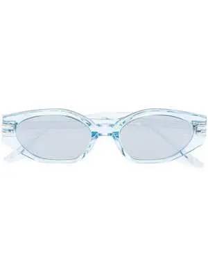 GENTLE MONSTER Ghost Oval-frame Sunglasses
