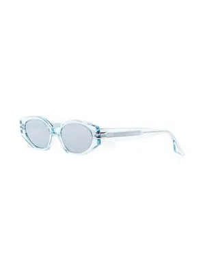 GENTLE MONSTER Ghost Oval-frame Sunglasses