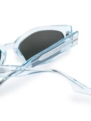 GENTLE MONSTER Ghost Oval-frame Sunglasses