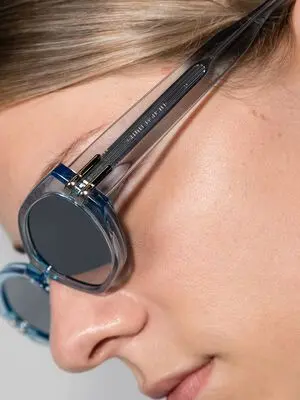 GENTLE MONSTER Ghost Oval-frame Sunglasses